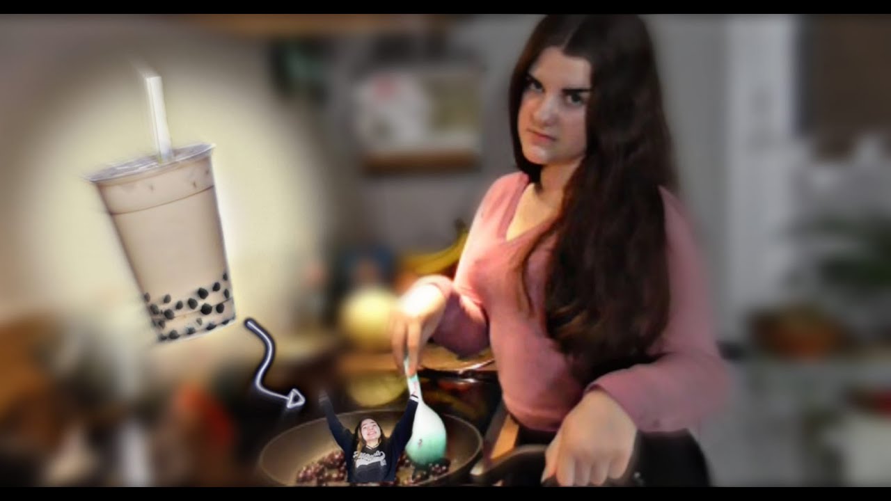 MAKING BUBBLE TEA - YouTube