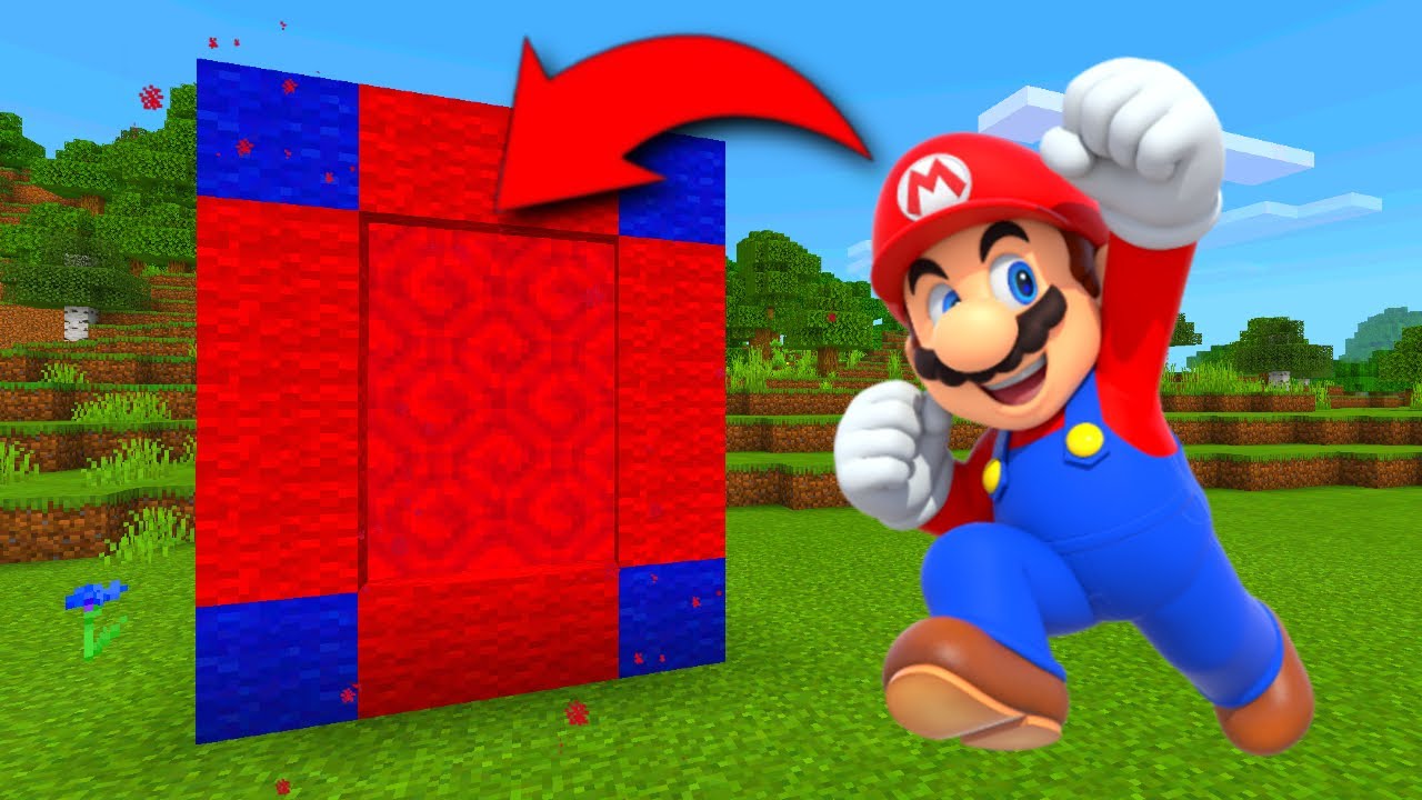 How To Make A Portal To The Mario Dimension in Minecraft!!! - YouTube