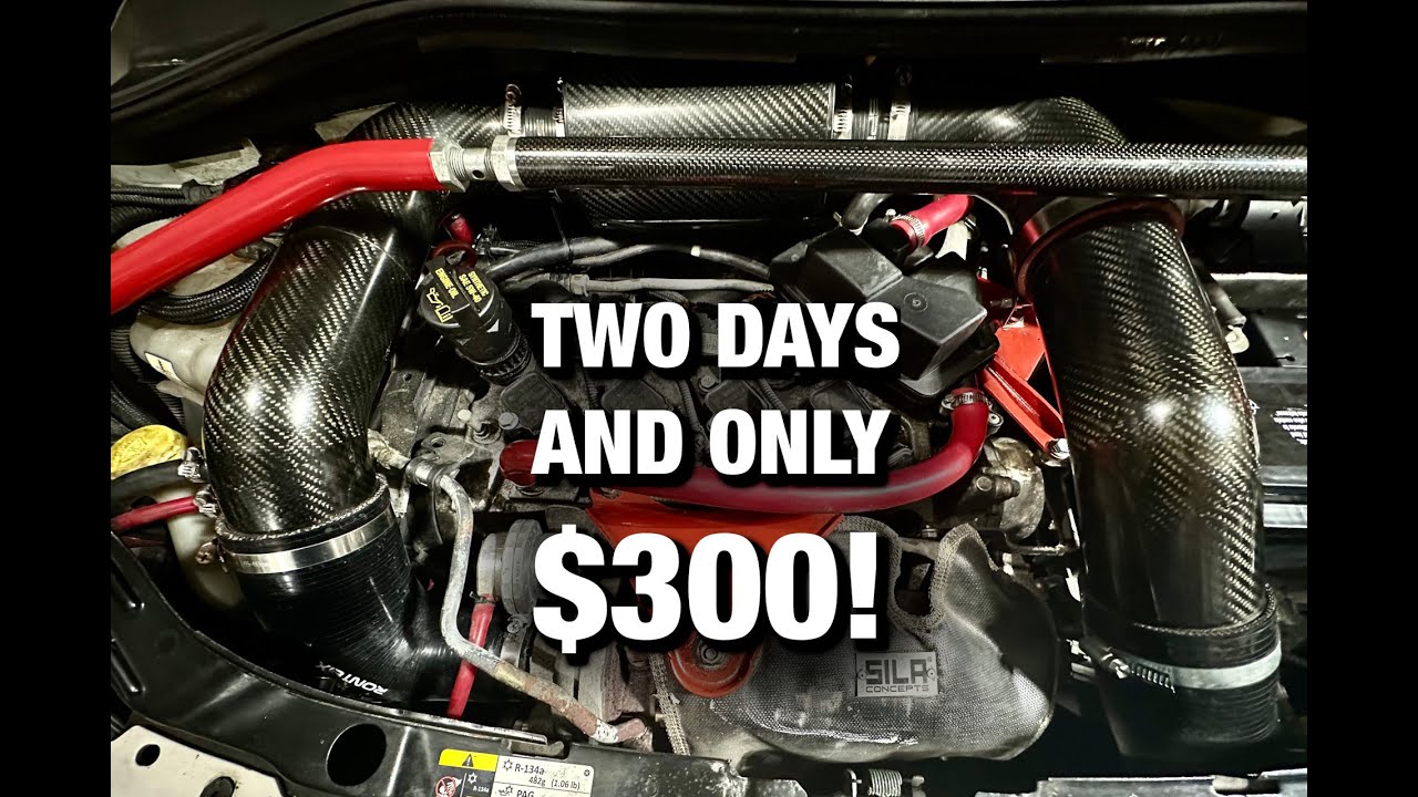 DIY Carbon Fiber Cold Air Intake from Prefab Tubes - Cheap and Easy ...