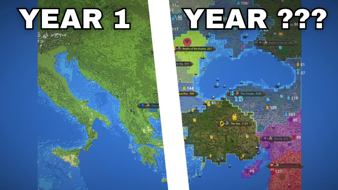 2000 YEARS in SOUTH EASTERN EUROPE - WorldBox Timelapse - YouTube