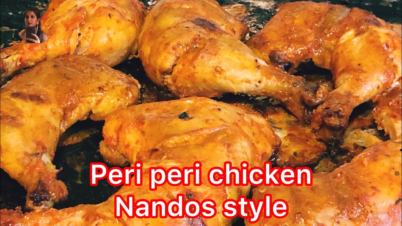 Peri peri chicken recipe | How to make peri peri chicken | Nandos style ...