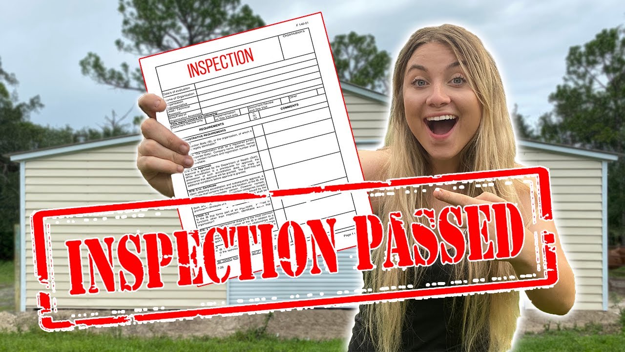 Our Horse Barn PASSED INSPECTION! | TIME TO BUILD - YouTube