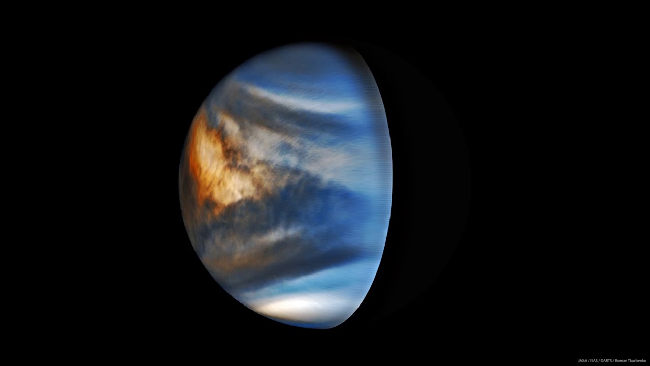 Venus's Storms in UV light, Extended - YouTube
