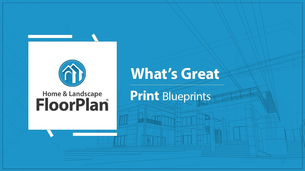 FloorPlan Key Feature - Print Blueprints. - YouTube