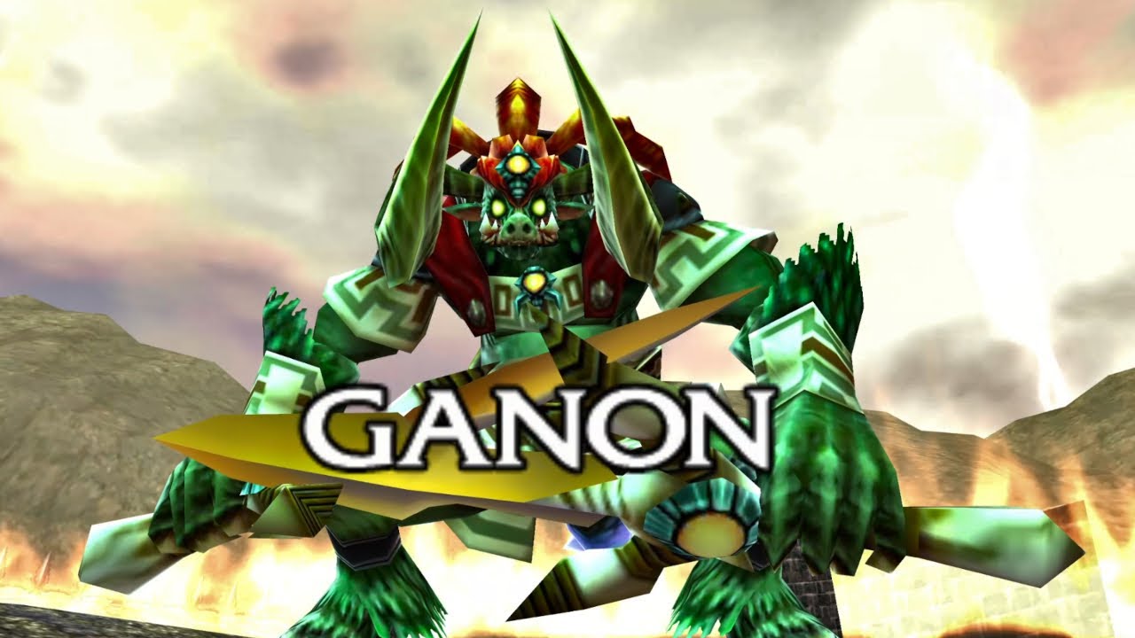 Zelda Ocarina of Time 3DS - Ganondorf (Ganon's Castle) Boss [2K] (No ...