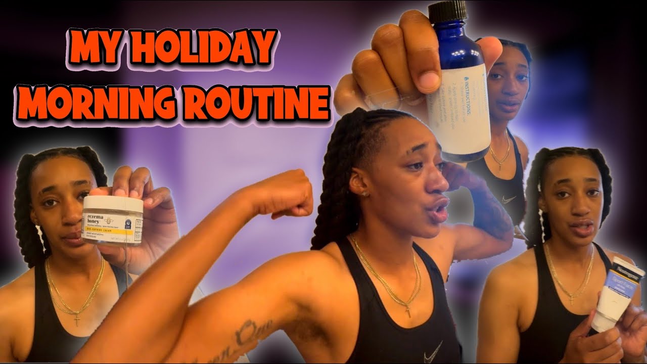 MY HOLIDAY MORNING ROUTINE - YouTube