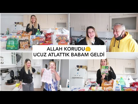 BÜYÜK TEHLİKE ATLATTIK❌BABAM GELDİ🥰KAYINVALİDEMİN MARKET ALIŞVERİŞİ🎊İFTAR MENÜSÜ