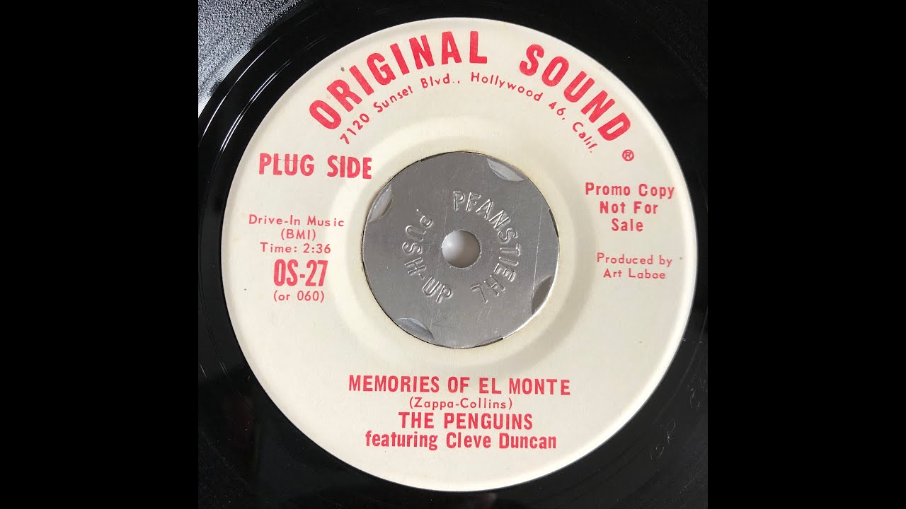 Penguins Featuring Cleve Duncan - Memories Of El Monte - YouTube