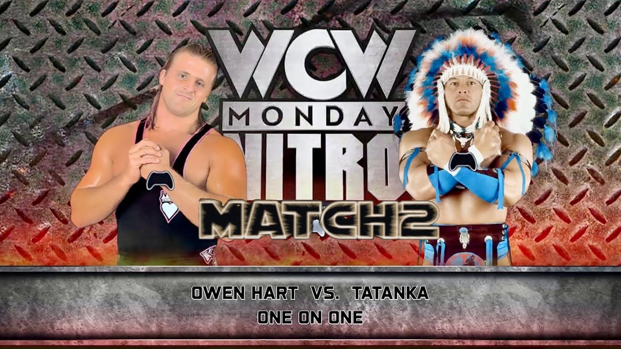 WWE2K25 UNIVERSE💭 WCW July wk1, Owen Hart vs Tatanka MATCH ONLY X|S ...