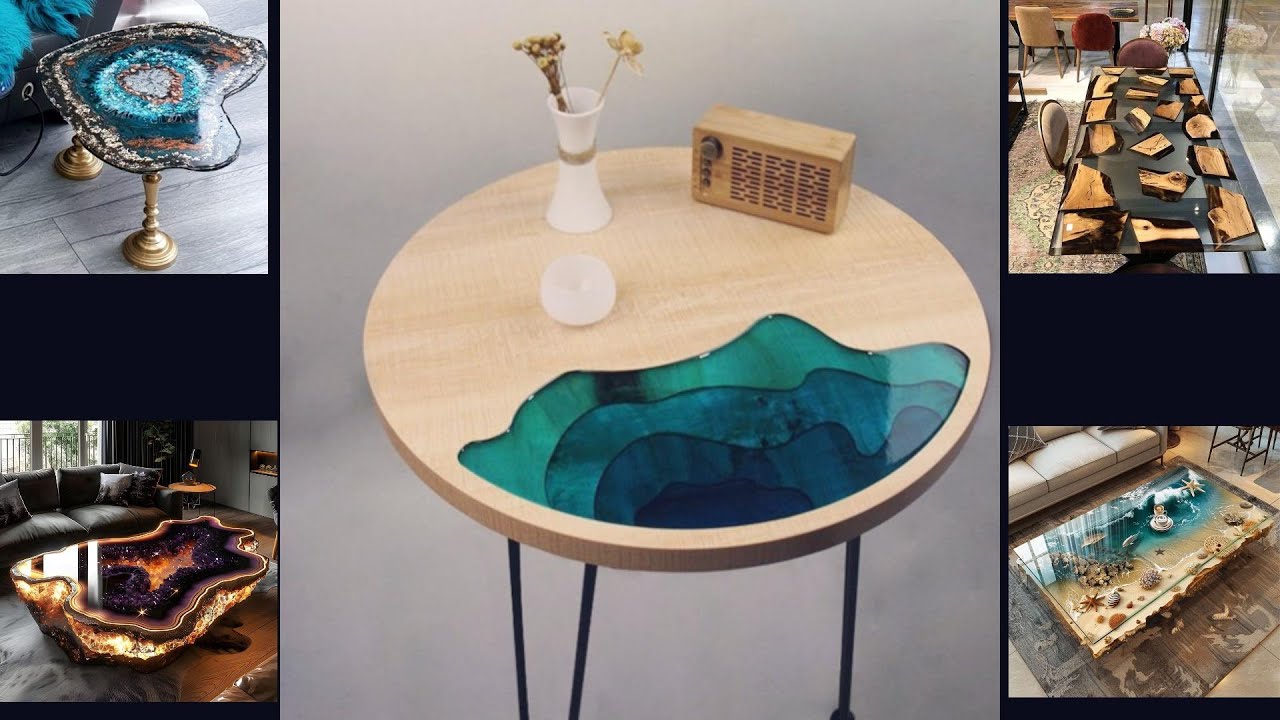 Get Creative with Modern Epoxy Tables: 50 Stunning Designs to Elevate ...