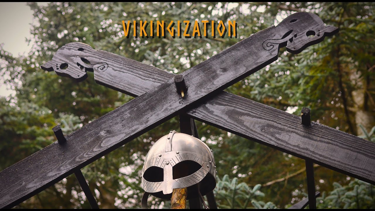 Vikingization of Cimbrer Camp - YouTube