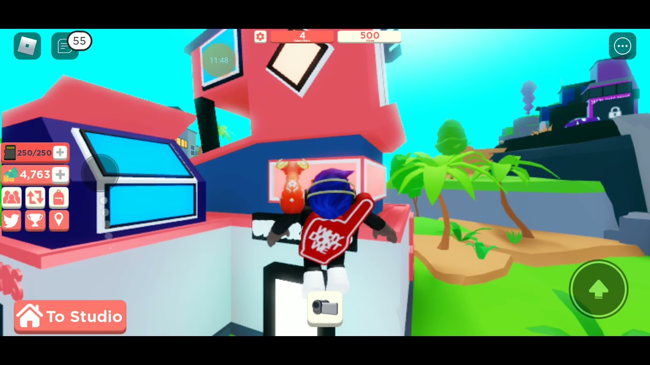 roblox youtuber life simulator - YouTube