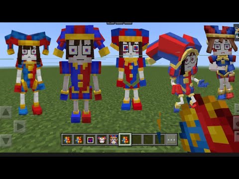 Every The Amazing Digital Circus ADDON in Minecraft PE - YouTube