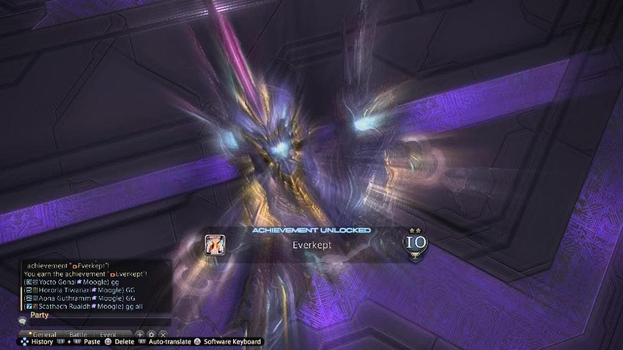 FINAL FANTASY XIV Dawntrail Everkeep EX first completion! - YouTube