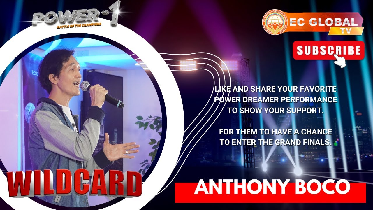 "Sana'y Wala Nang Wakas" ANTHONY BOCO | WILDCARD PERFORMANCE | POWER OF 1 BATTLE OF THE CHAMPION ...