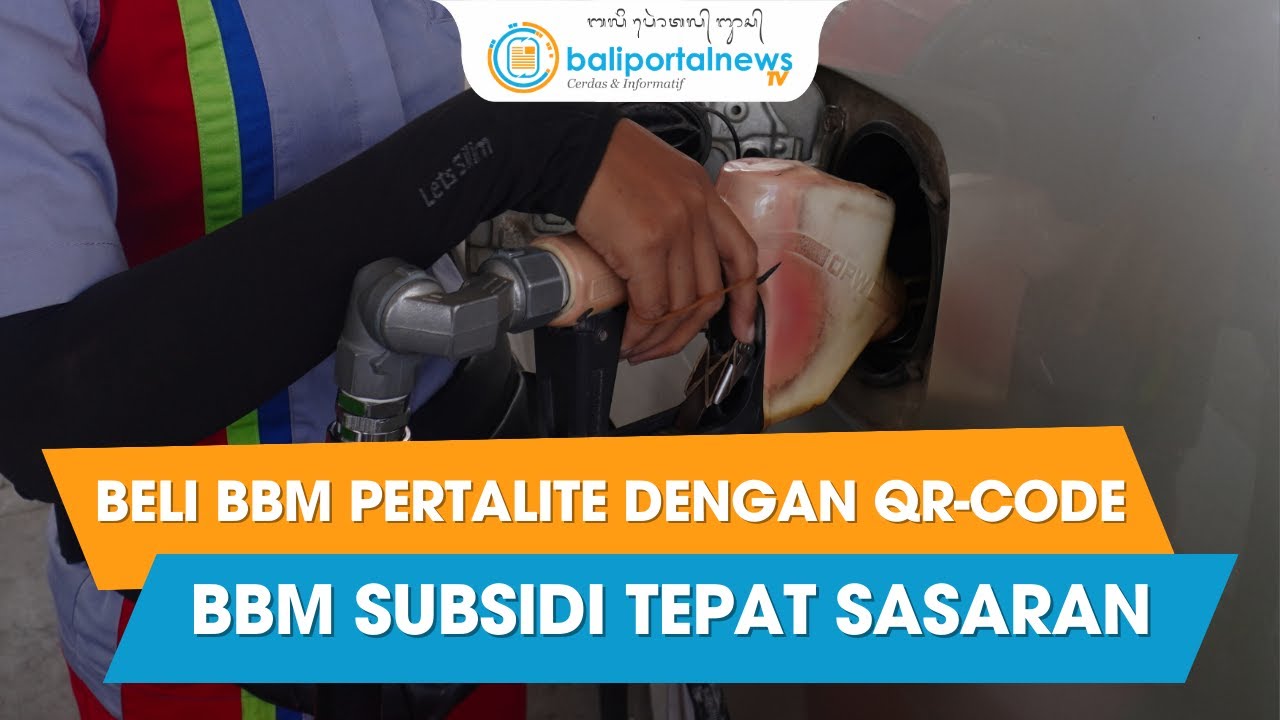 QR-CODE UNTUK BELI BBM PERTALITE | Berita Terkini - YouTube
