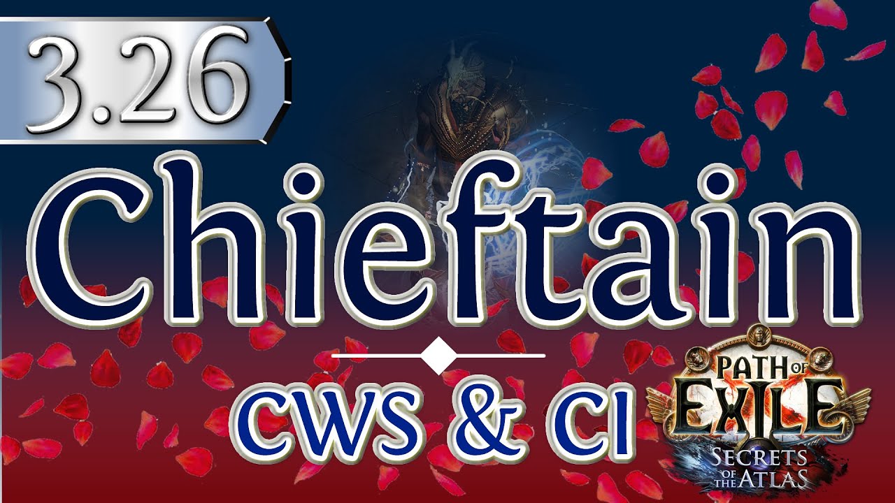 Cast When Stun Chieftain CI Build Guide and Showcase | Path of Exile 1 ...