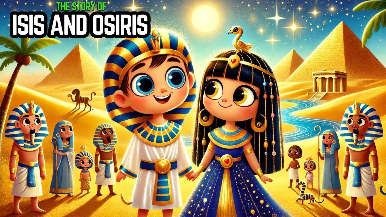 The Story of Isis and Osiris #mythologyforkids #cartoonmaster # ...