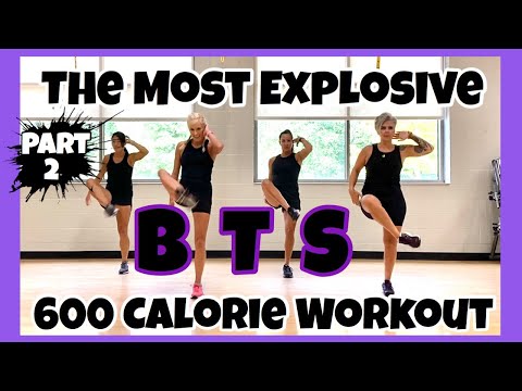 Part 2 | The Most Explosive BTS 600 Calorie Cardio Workout
