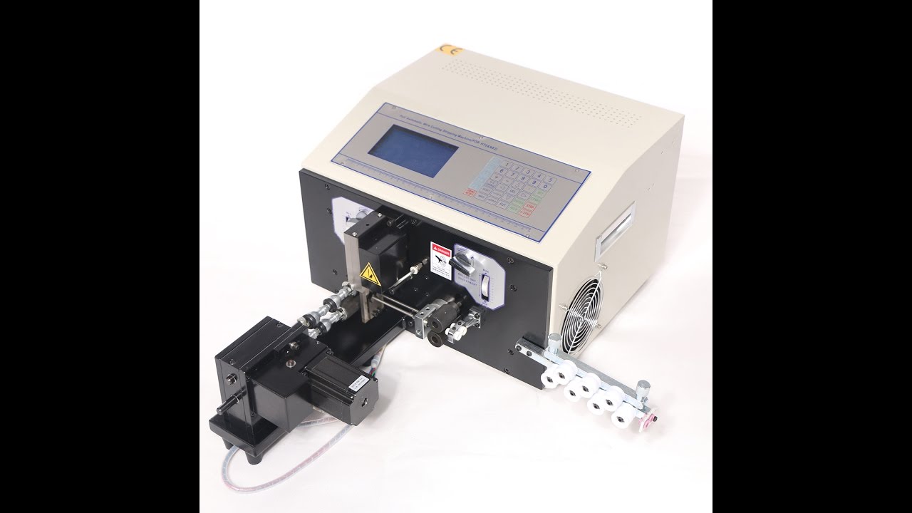 Automatic Wire Stripping & Twisting Machine - YouTube