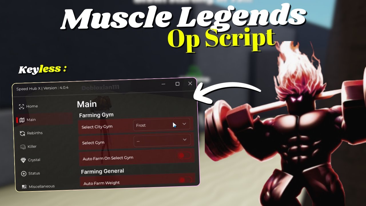 *NEW* Muscle Legends Script | Pastebin 2025 | Keyless - YouTube