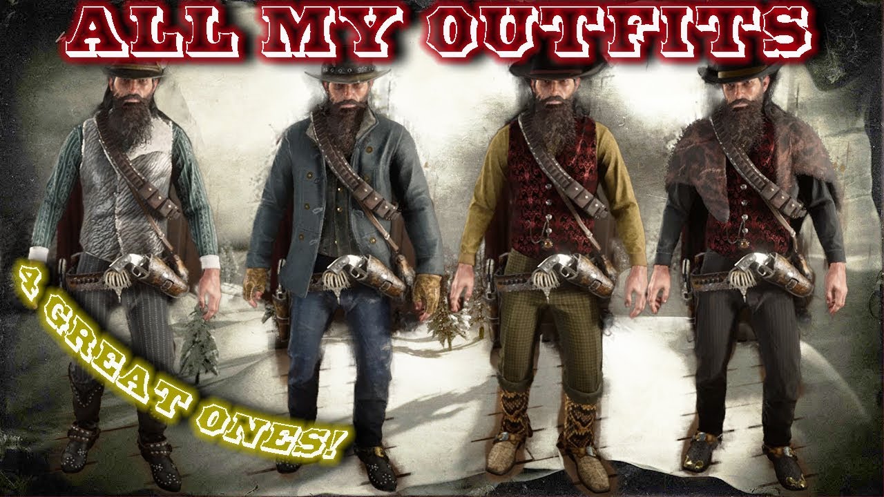 The Best Outfits In The Game - Red Dead Redemption 2 - YouTube