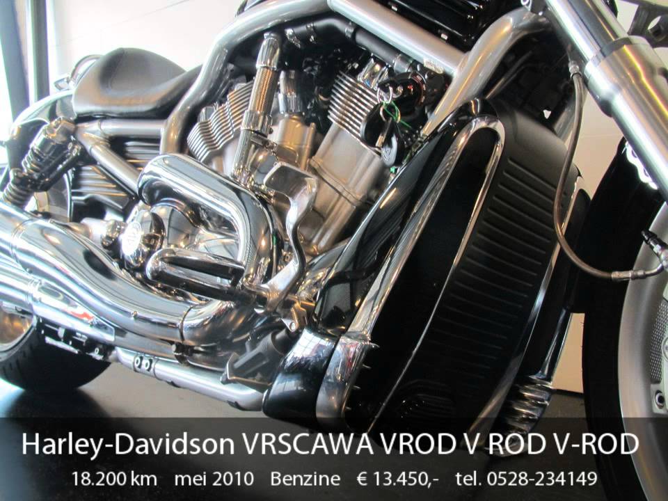 Harley-Davidson VRSCAWA VROD V ROD V-ROD ABS - YouTube