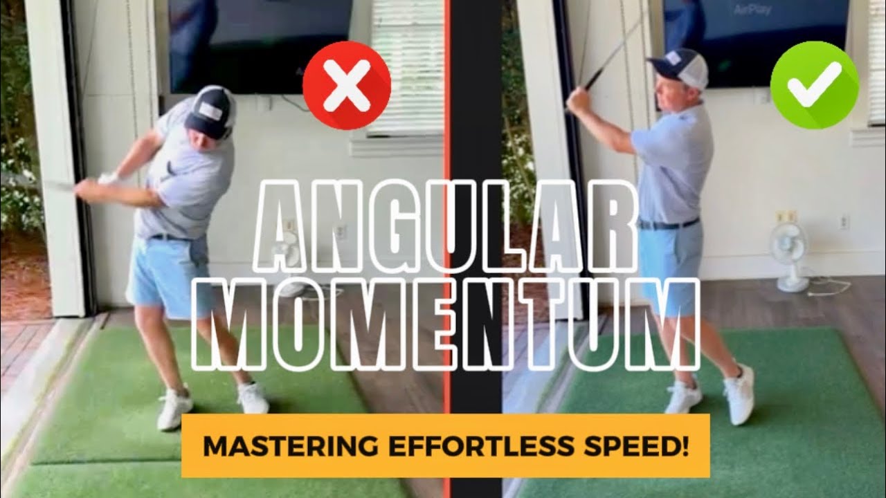 A SIMPLE Golf Lesson on ANGULAR MOMENTUM // This DRILL Works! #golftips ...