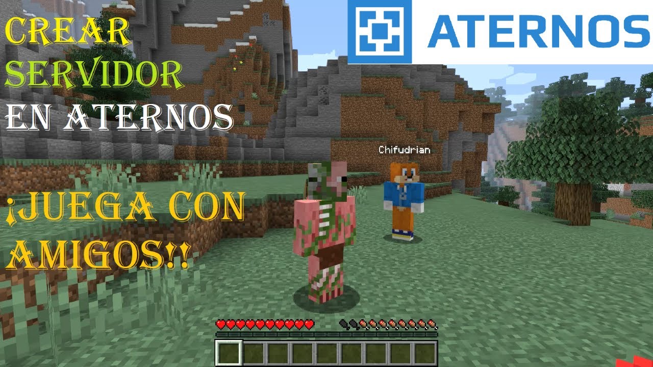 ¡Crea tu propio servidor de minecraft GRATIS en Aternos! (Java y ...