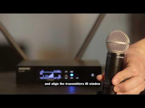 How to set up your Shure QLX D Wireless System - YouTube