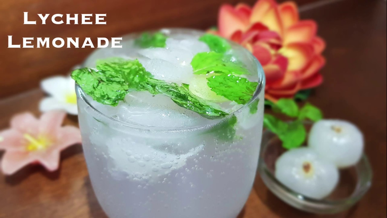 Lychee Lemonade | Summer Cooler - YouTube