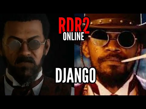 Red Dead Redemption 2 Online | Making Django Freeman - YouTube