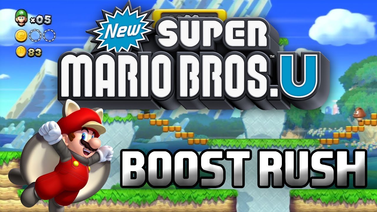 New Super Mario Bros U (Episode 9 - Boost Rush) - YouTube