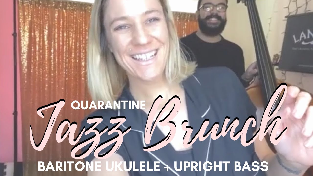 Baritone Ukulele + Upright Bass Duo // Jazz Brunch Concert No. 4 - YouTube