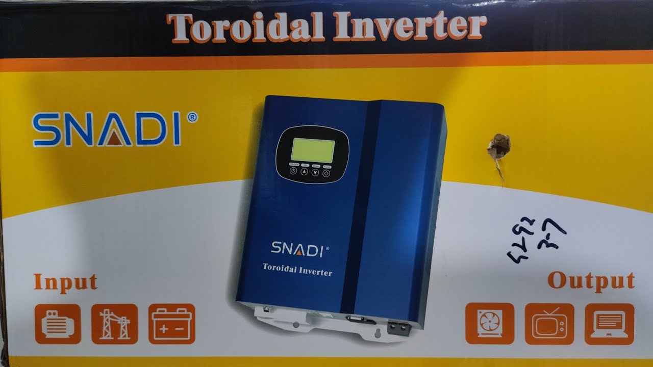 NEW SNADI Toroidal Inverter - YouTube