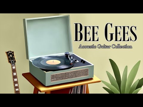 Bee Gees Greatest Hits 1h Acoustic Guitar - Relaxing Instrumental Music for Reading, Working