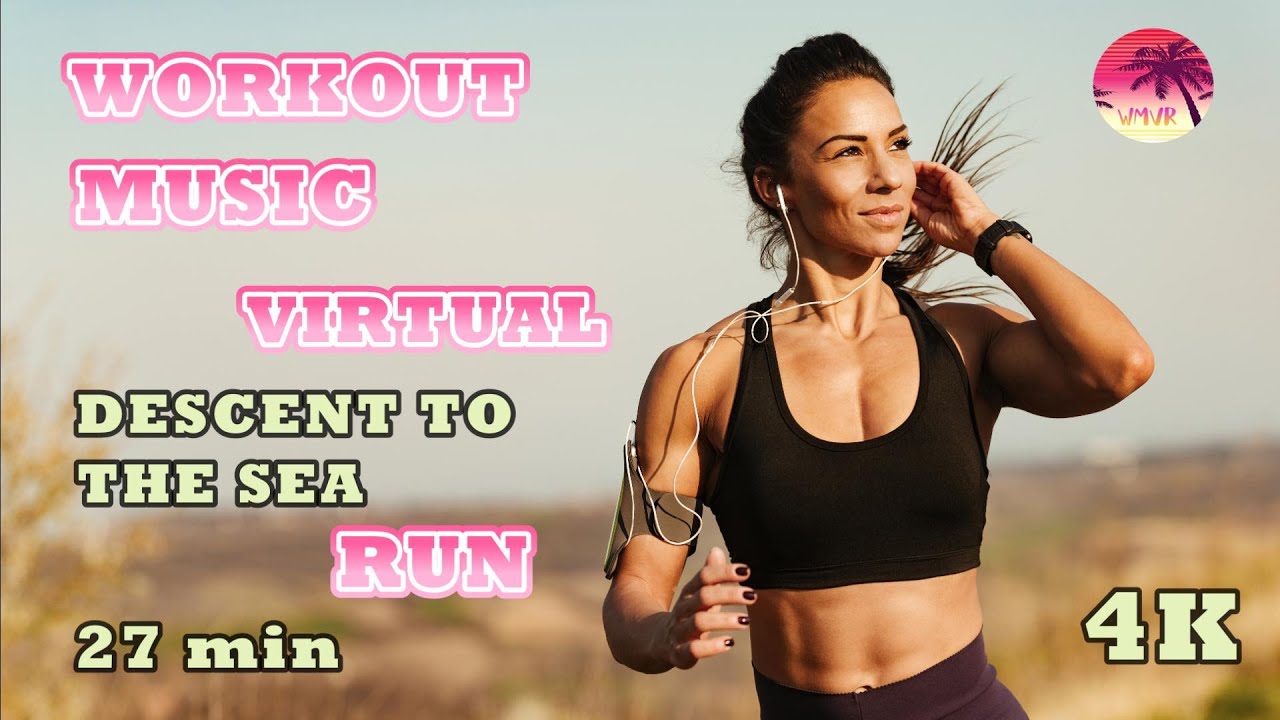 Workout Music 🏃‍♀️ VIRTUAL RUN - Descent to the sea - 27 min - 4K - YouTube