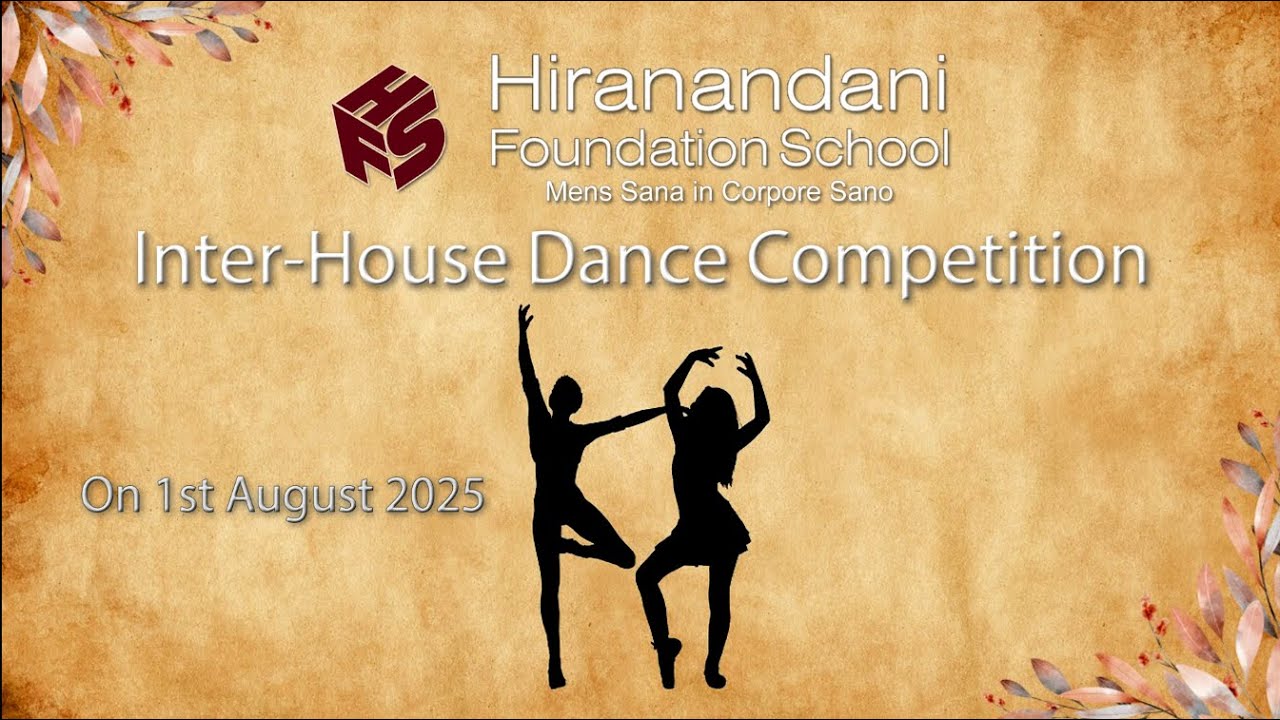 HFSThane Inter House Dance Competition 2025 2026 - YouTube