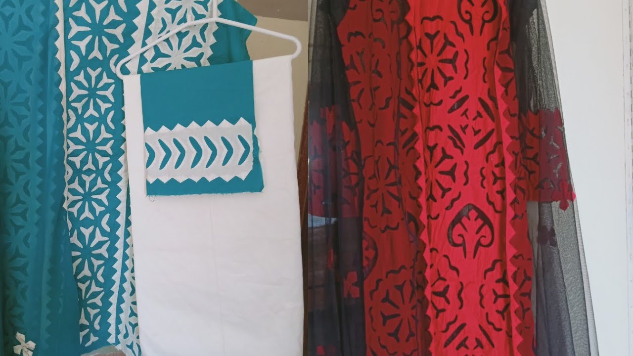 Latest & New Applique Work Dresses Design Collection /Traditional ...