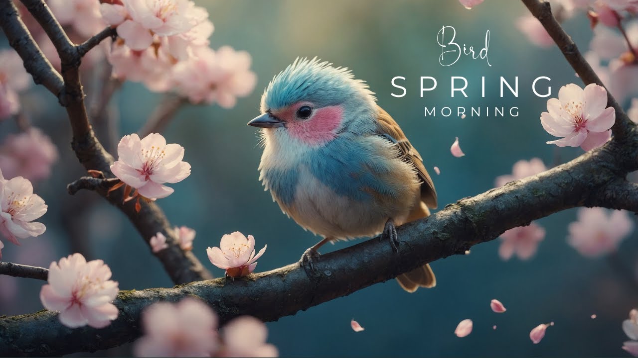 4K Serenity in Spring: Birdsong and Nature's Harmony - YouTube