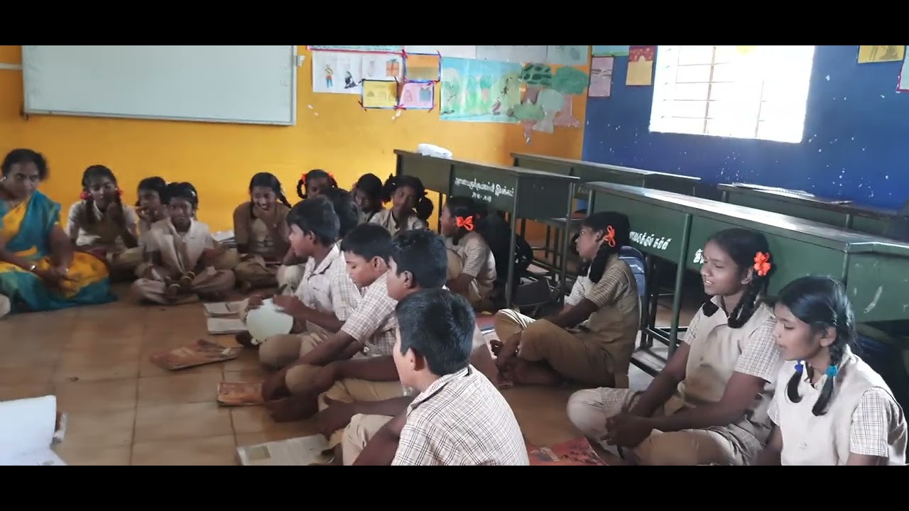 Recapitulation activity 👆 7th std students are singing the memory poem ...