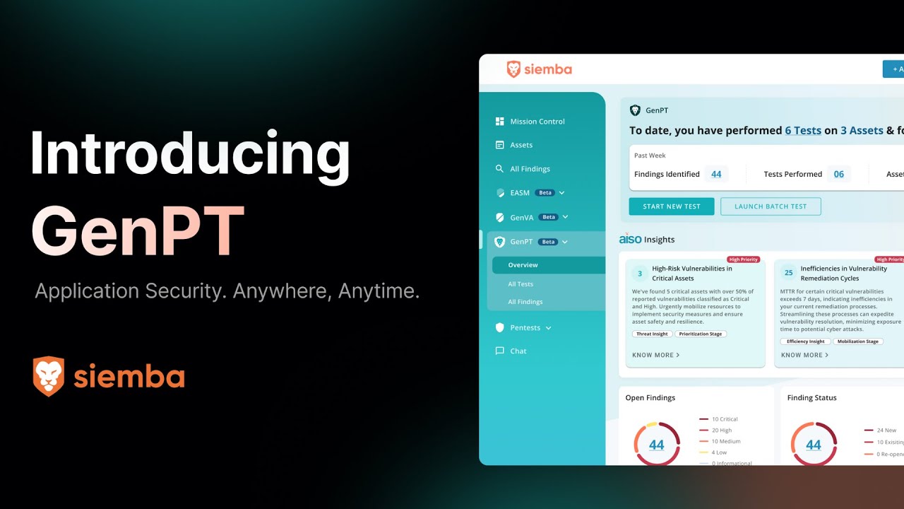 Meet GenPT - One-Click Security Testing For Modern Apps - YouTube