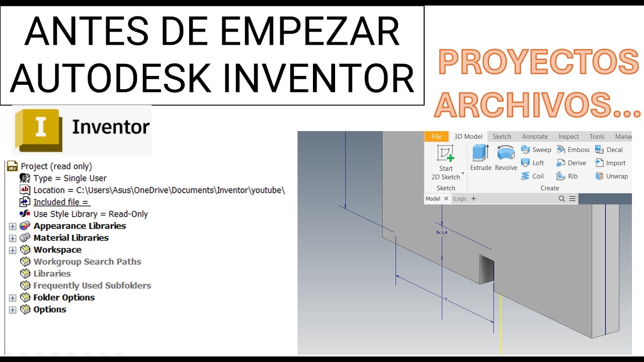 Cosas que debes saber si estas empezado en Autodesk Inventor o llevas ...