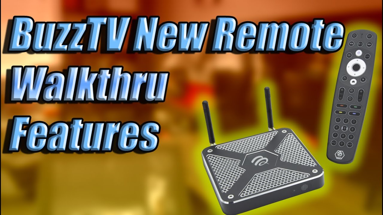 The New BuzzTV X5 Remote Full Walkthru - YouTube