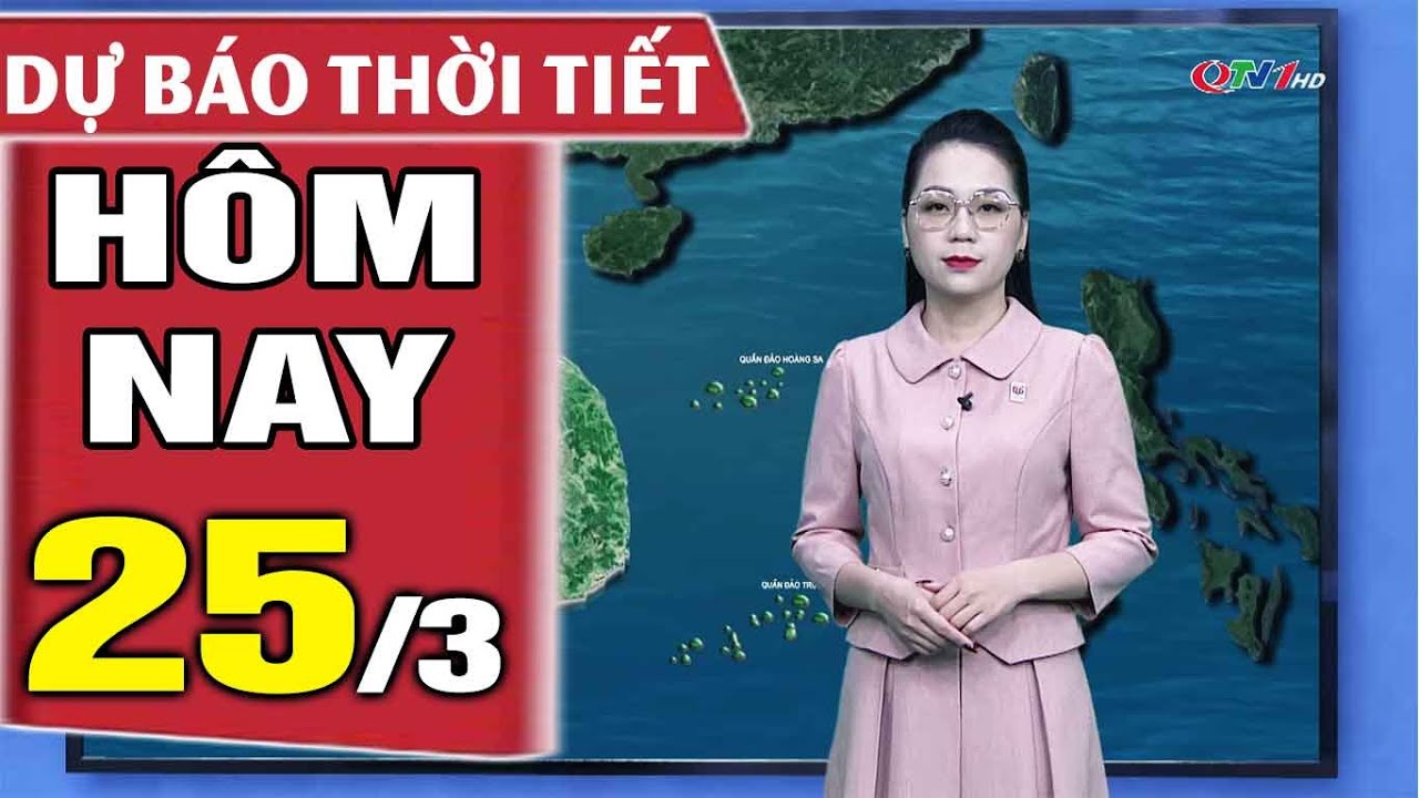 Dự báo thời tiết đêm 24 ngày 25/3/2023 | Dự báo thời tiết mới nhất - YouTube