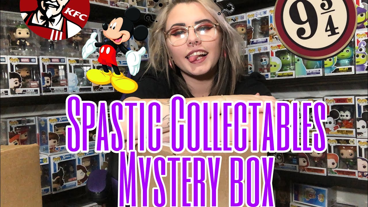 Opening a Spastic Collectibles Mystery Box - YouTube