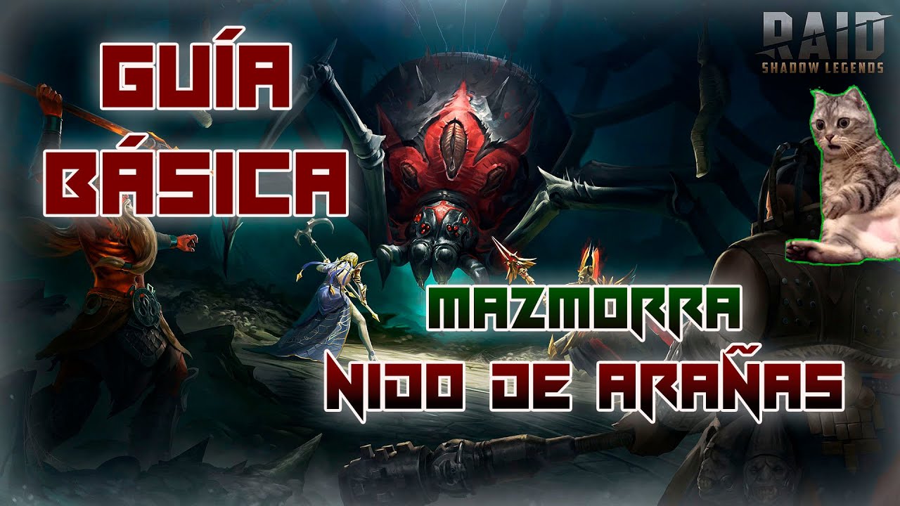 Guías básicas | Nido de arañas | - RAID: Shadow Legends - YouTube