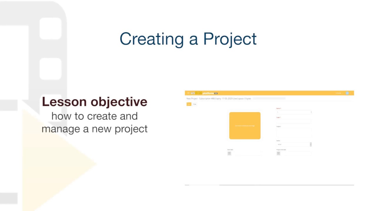 usBIM.platform ONE Tutorial - Creating a Project - ACCA software - YouTube