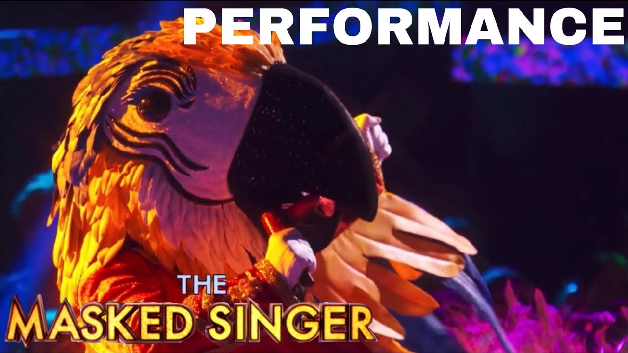 Macaw sings “All By Myself” by Eric Carmen | MASKED SINGER SEASON 9 ...