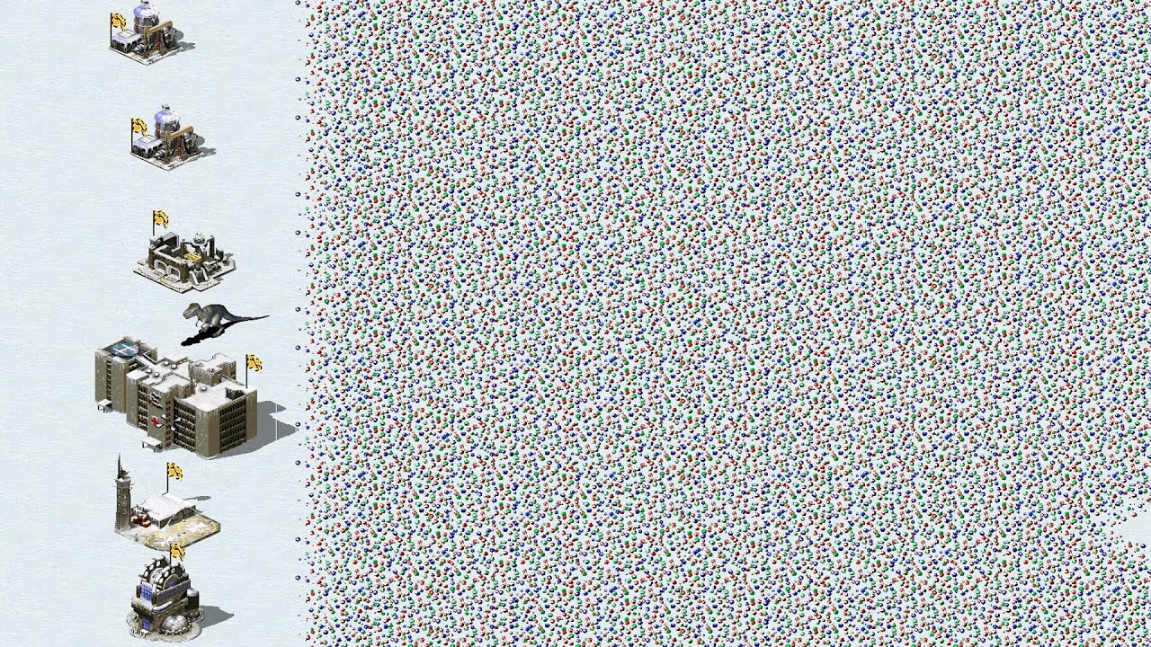 Yuri's Revenge Red Alert 2 Frozen Zone With Hidden Ageda New Super ...